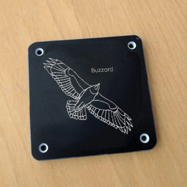 'Buzzard' rubbing plaque – Osprey Signs